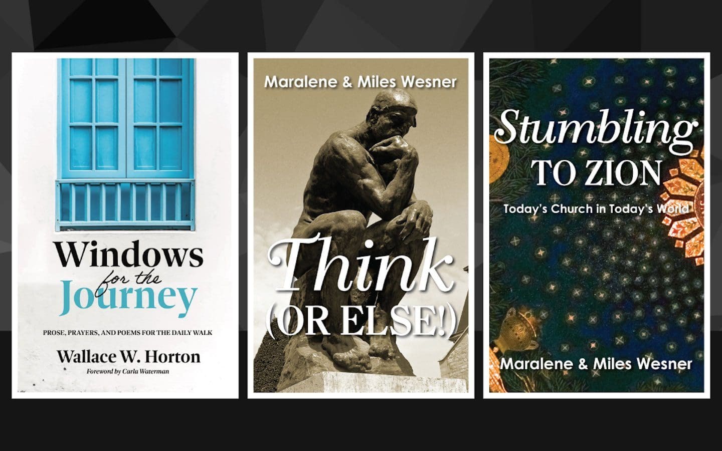 Three New Titles Available from Nurturing Faith Books - Good Faith Media