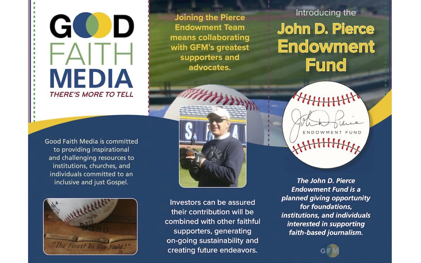 Good Faith Media Creates Endowment Fund in Honor of John D. Pierce ...